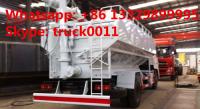 China farm-oriented chicken,cattle,pig poultry farm feed transported truck for sale, hydraulic system feed delivery truck for sale