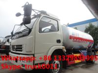 China hot sale lpg gas cooking propane delivery truck, dongfeng brand 4*2 LHD/RHD 5500L lpg gas transported tank truck for sale