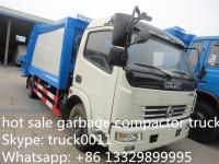 China high quality dongfeng garbage refuse garbage truck for sale, hot sale best price dongfeng compacted garbage truck for sale