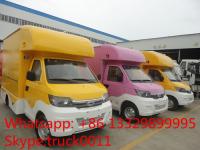 China Factory direct sale mobile ice cream truck for sale with metal painting and washing basin, Chang'an mobile food truck for sale