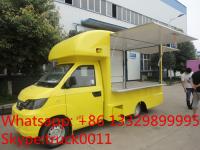 China Factory direct sale mobile ice cream truck for sale with metal painting and washing basin, Chang'an mobile food truck for sale