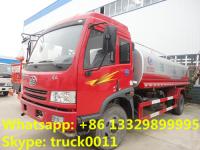China factory sale best price FAW brand 6cbm-8cbm water truck for sale,hot sale  portable water tank with factory price for sale