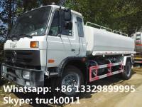 China dongfeng 190hp RHD/LHD 15,000L water tank for sale, factory direct sale best price dongfeng 190hp water cistern truck, for sale