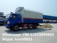 China forland 18cbm bulk grains transported truck for sale, forland self-sucking grains truck for wheat, rice, sesame for sale for sale