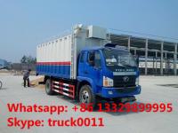 China forland 18cbm bulk grains transported truck with factory price,Forland 18cubic meters bulk grains van truck for sale for sale