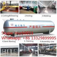 China hot sale best price 12.7tons surface lpg gas storage tank, 32,000L bulk surface lpg cooking gas propane tank for sale for sale