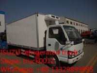China CLW brand refrigerated truck for fresh vegetables and fruits for sale, high quality cold room truck for frozen food for sale