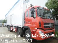 China China good quality refrigerated truck with meat hooks for sale, factory sale refrigerator truck for frozen meats for sale