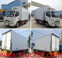 China factory selling 4x2 35cbm 10ton jac refrigerator box truck, high quality and competitive price 5-8ton refrigerated tuck for sale