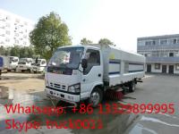 China ISUZU street sweeper washer vehicle for sale, ISUZU road cleaning truck for sale, ISUZU road sweeper truck for sale