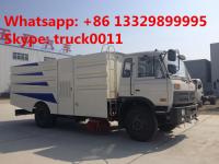 China Cummins 170hp road sweeper for sale, street sweeping vehicle with factory price, for sale