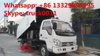 China HOT SALE! best price forland 4*2 RHD mini street sweeper truck, totally new forland road claning vehicles for sale for sale