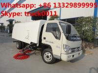China HOT SALE! best price forland 4*2 RHD mini street sweeper truck, totally new forland road claning vehicles for sale for sale