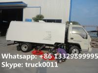 China HOT SALE! best price forland 4*2 RHD mini street sweeper truck, totally new forland road claning vehicles for sale for sale