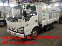 China hot sale best price Japan ISUZU brand vacuum sweeping vehicle, factory sale ISUZU 4*2 LHD street vacuum cleaning truck for sale