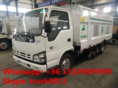 China hot sale best price Japan ISUZU brand vacuum sweeping vehicle, factory sale ISUZU 4*2 LHD street vacuum cleaning truck for sale