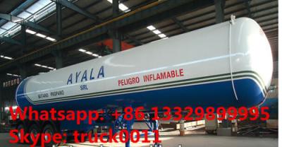 China CLW brand hot sale 3 axles 20ton to 25ton lpg gas tank trailer, factory sale cooking propane gas tank semitrailer for sale