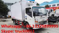 China China famous brand JAC Brand 5tons Refrigerator Freezer for sale, factory JAC 4*2 LHD sale cold room truck for sale for sale