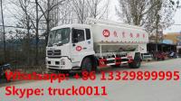 China CLW brand hydraulic 10tons animal feed truck for sale, best price hydraulic discharging poultry feed transport truck for sale