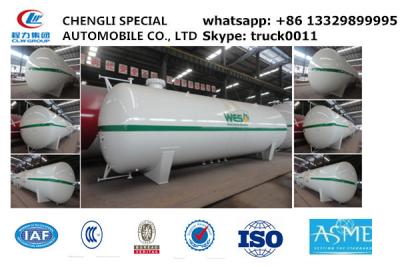 China CLW brand 40tons bulk surface lpg gas storage tank, best price 100cubic meters bulk lpg gas storage tank for sale for sale