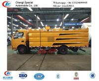 China factory sale best price dongfeng  Small 4*2 airport Runway Sweepers, hot sale new dongfeng street sweeping vehicle for sale