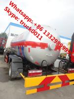 China CLW Brand factory  direct sale 5500L tons lpg gas filling truck,2.31MT cooking gas dispensing truck for gas cylinders for sale