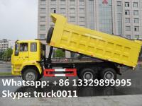 China factory direct sale dongfeng dalishen 6*4 30ton dump truck for sale, 10 wheels sand transporting dump truck for sale for sale