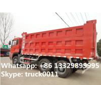 China factory direct sale dongfeng dalishen 6*4 30ton dump truck for sale, 10 wheels sand transporting dump truck for sale for sale