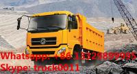 China hot sale dongfeng dalishen 6*4 LHD 20cubic dump truck, factory direct sale dongfeng brand 20tons-30tons tipper truck for sale