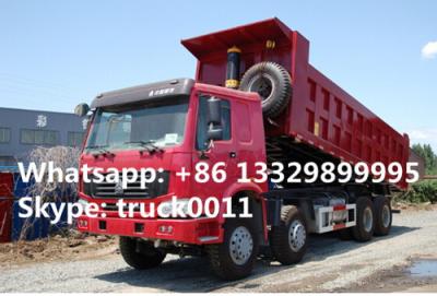 China factory direrct sale price howo 8*4 40ton sand dump truck, SINO TRUK HOWO brand 40tons RHD dump truck for sale for sale