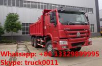 China factory sales SINO TRUK HOWO 6*4 LHD/RHD 30ton 336hp dump truck, hot sale best price HOWO dump tipper truck for stones for sale
