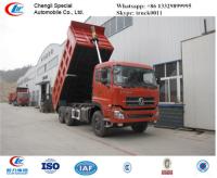 China hot sale dongfeng 30tons dalishen sand and coal transported vehicle, best price dongfeng 40tons dump tipper truck for sale
