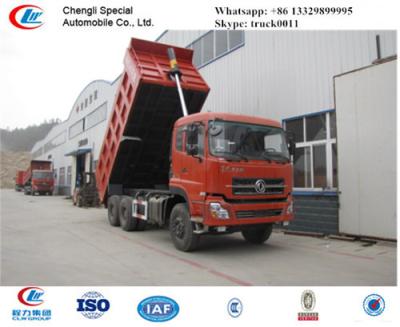 China hot sale dongfeng 30tons dalishen sand and coal transported vehicle, best price dongfeng 40tons dump tipper truck for sale