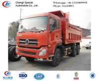 China hot sale dongfeng 30tons dalishen sand and coal transported vehicle, best price dongfeng 40tons dump tipper truck for sale