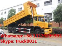 China hot sale dongfeng 30tons dalishen sand and coal transported vehicle, best price dongfeng 40tons dump tipper truck for sale