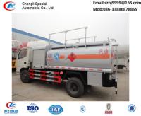 China factory sale best dongfeng 5,000L fuel dispensing truck, hot sale best price dongfeng 5m3 fuel tank truck for sale for sale