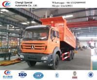 China WEICHAI engine 340hp & 380hp North Benz Dump truck for sale, competitive price North Benz 6*4 LHD dump tipper truck for sale