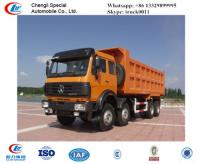 China North Benz 50ton 380hp dump truck for sale, hot sale North Benz heavy duty 8*4 LHD 40tons dump tipper truck for sale