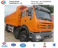 China North Benz 50ton 380hp dump truck for sale, hot sale North Benz heavy duty 8*4 LHD 40tons dump tipper truck for sale