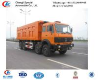 China North Benz 50ton 380hp dump truck for sale, hot sale North Benz heavy duty 8*4 LHD 40tons dump tipper truck for sale