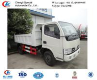 China 2020s best price CLW 4*4 dump tipper truck, factory sale cheapest price CLW Brand 95hp diesel 4tons dump tipper truck for sale