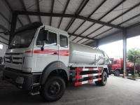 China North Benz brand 4*2 10m3  sewage suction truck for sale, sludge tank truck for sale, best price North Benz vacuum truck for sale