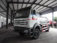 China North Benz brand 4*2 10m3  sewage suction truck for sale, sludge tank truck for sale, best price North Benz vacuum truck for sale