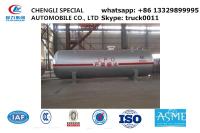 China ASME standard 35,000L bullet type lpg gas storage tank for sale, factory sale 14tons bulk surface lpg gas storage tank for sale