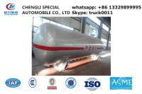 China ASME standard 35,000L bullet type lpg gas storage tank for sale, factory sale 14tons bulk surface lpg gas storage tank for sale