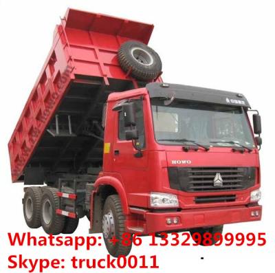 China SINO TRUK HOWO brand LHD 6*4 30tons dump tipper truck fpr sale, hot sale best price HOWO brand 25tons-3tons tipper truck for sale