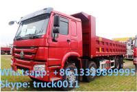 China SINO TRUK HOWO brand LHD 6*4 30tons dump tipper truck fpr sale, hot sale best price HOWO brand 25tons-3tons tipper truck for sale