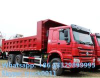 China SINO TRUK HOWO brand LHD 6*4 30tons dump tipper truck fpr sale, hot sale best price HOWO brand 25tons-3tons tipper truck for sale