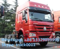 China ZZ4257N3241W LHD tractor head truck for trailers, hot sale HOWO 371hp tractor head for sale