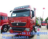 China hot sale SINOTRUK HOWO 4X2 290HP Tractor Truck, HOWO 290hp tractor head truck for trailer for sale